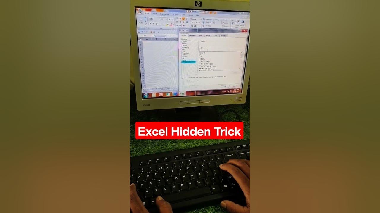 Excel Hidden Trick #excel #viral #short #trending #computer #exceltutorial #exceltips #hidden # ...