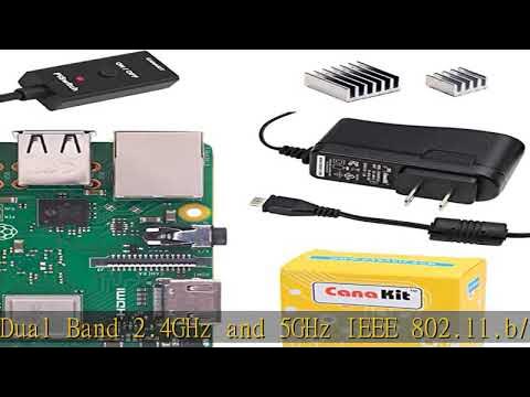 CanaKit Raspberry Pi 3 B+ (B Plus) with 2.5A Power Supply (UL Listed) - YouTube