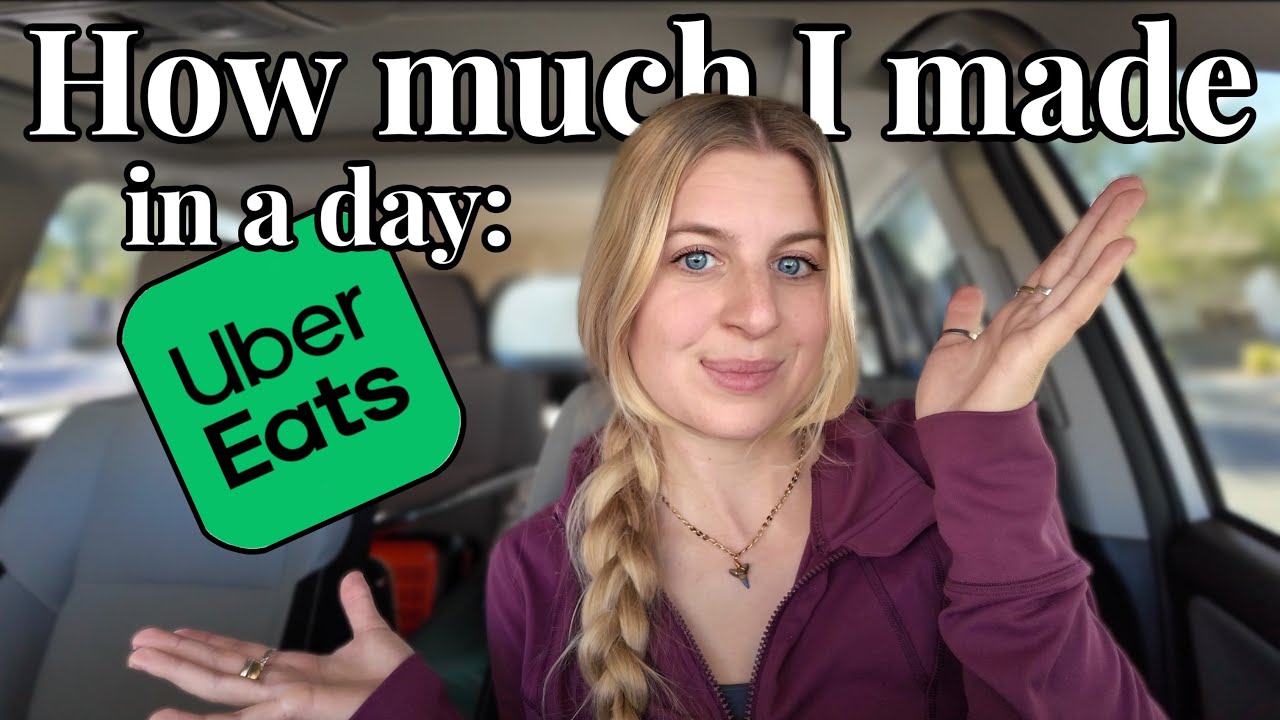 How much I made in a day doing uber eats - YouTube