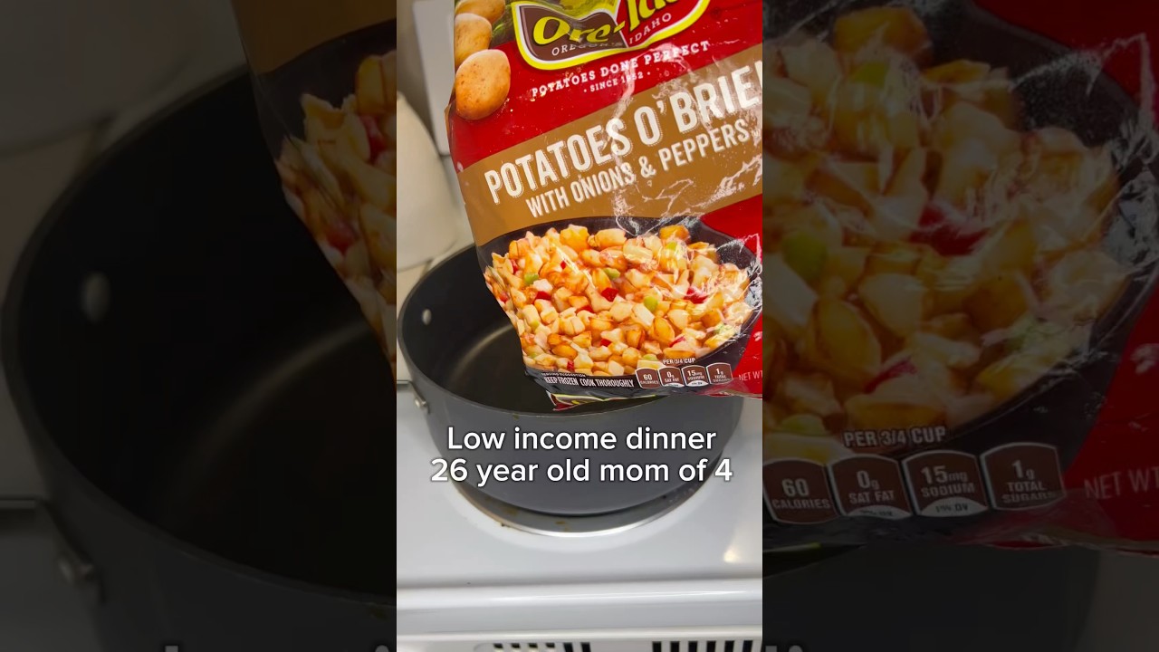 Low income dinner family of 6 - YouTube