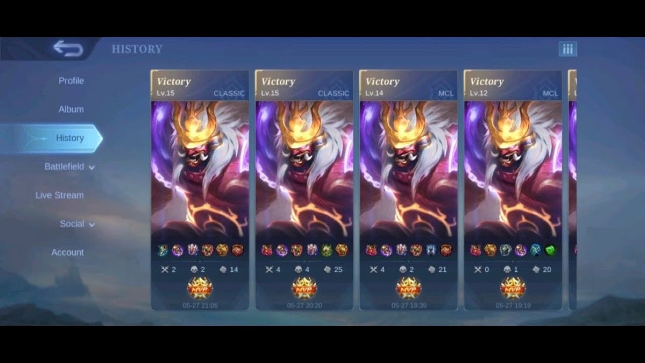 MLBB RANKED/ Squads - YouTube