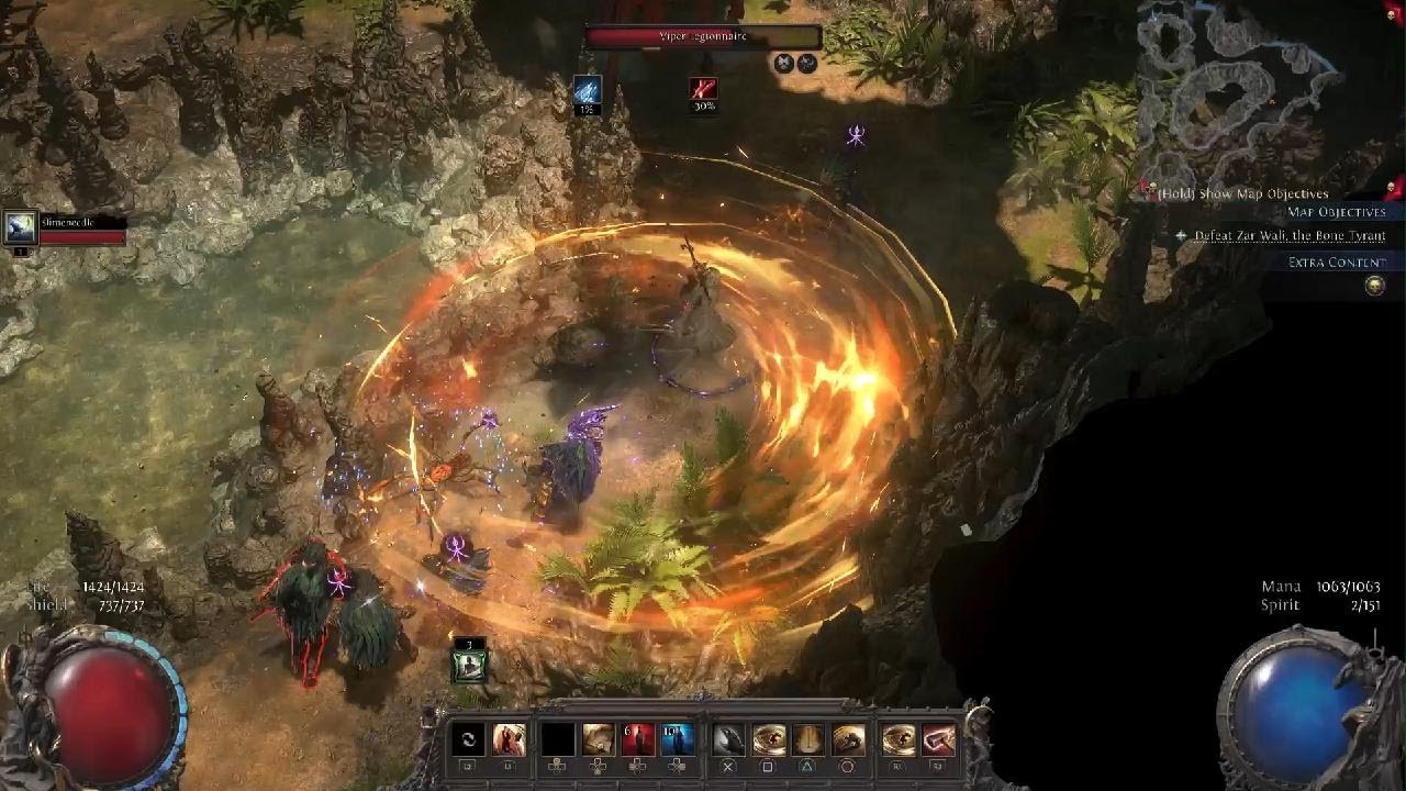 Path of Exile 2 Beta RF is hard - YouTube