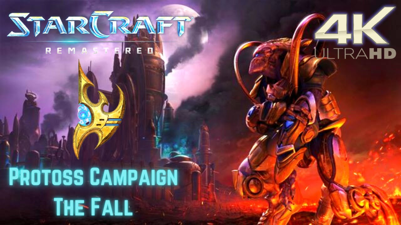 StarCraft Remastered [ 8 ] Original Protoss Playthrough - The Trial of ...