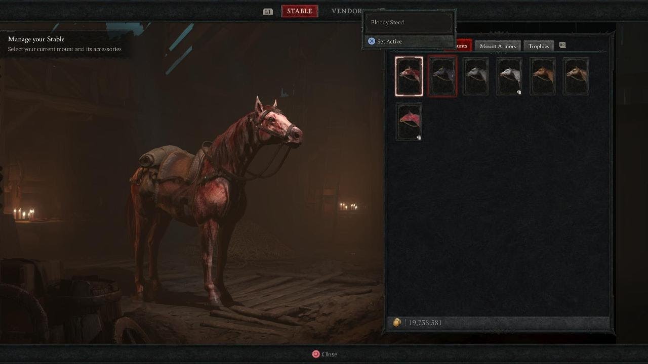 Reins of the Bloody Steed Diablo IV - YouTube