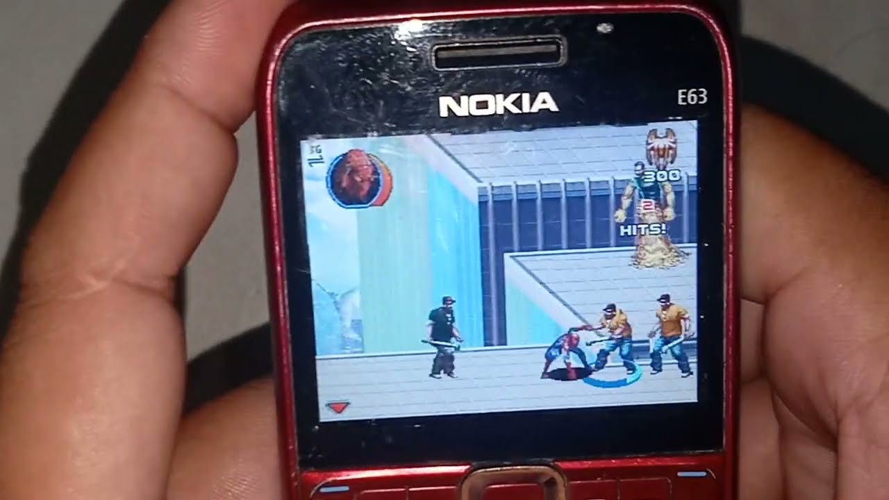 Main Game The Amazing Spiderman di HP nokia E63, Spiderman vs Sandman ...