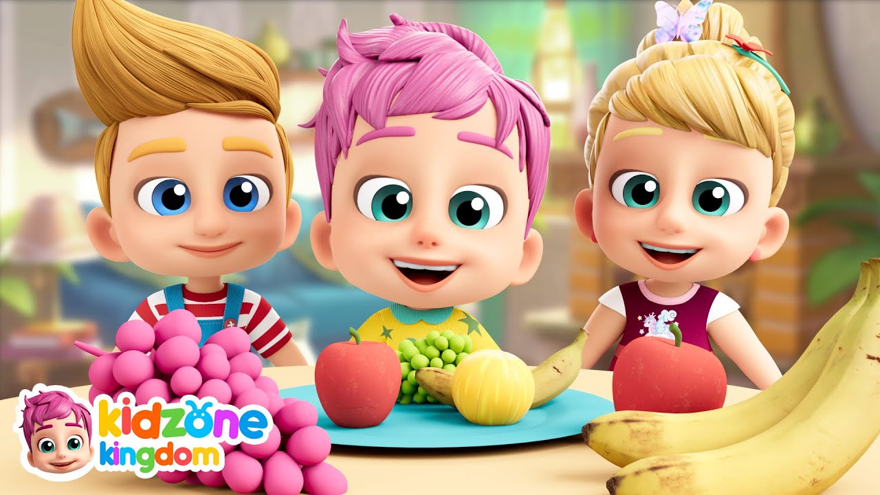 Fruit Song | Learn Fruits Name + More Nursery Rhymes & Kids Songs ...
