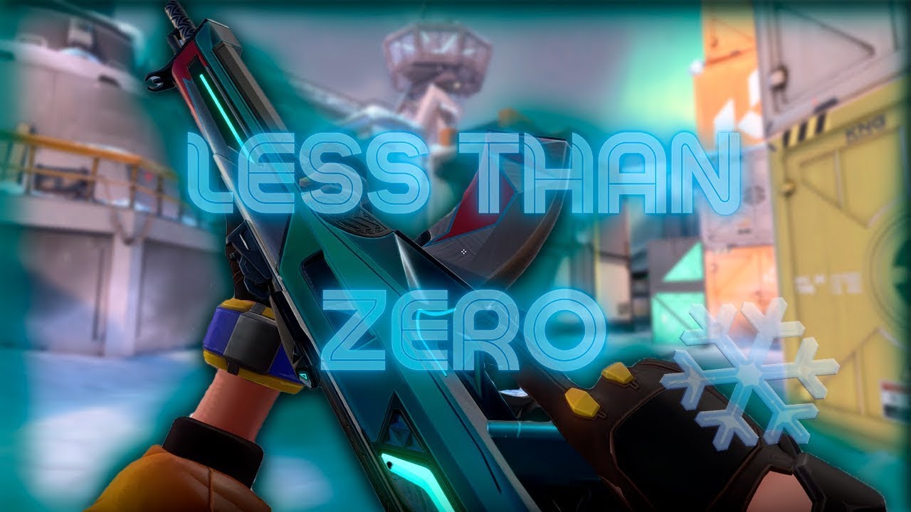 Less than zero Valorant montage - YouTube