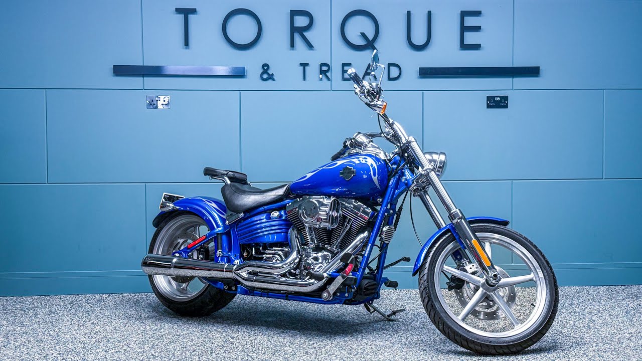 2008 Harley-Davidson FXCWC Rocker C-6,655 Miles-Big Presence, Loaded ...