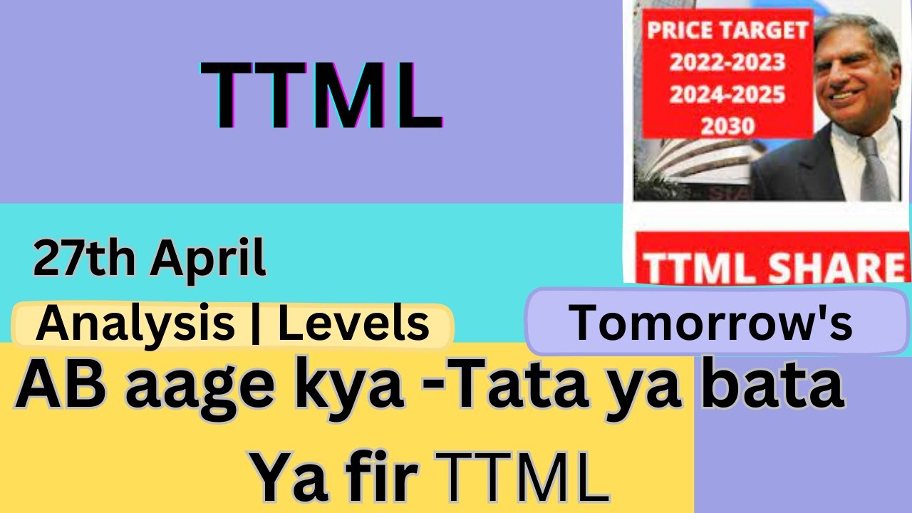 TTML Share 27 April Latest News Today | TTML Stock Tomorrows Prediction ...
