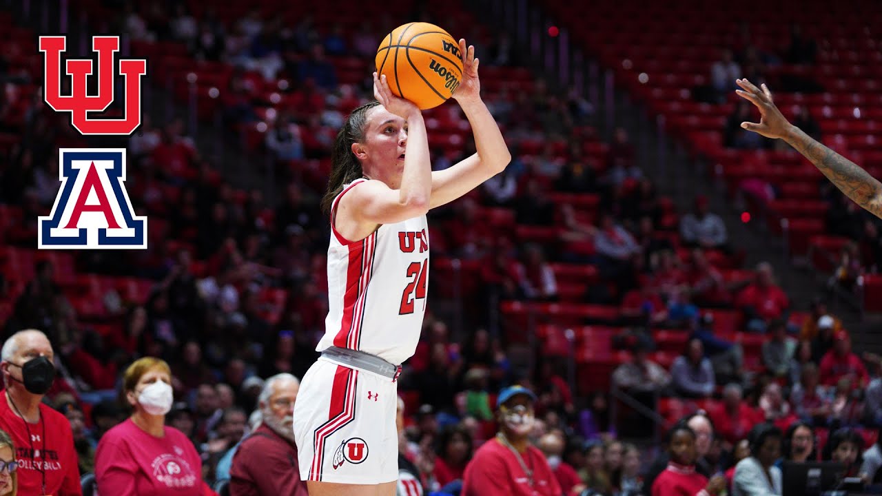 No. 10 Utah BEATS No. 14 Arizona!! | HIGHLIGHTS - YouTube
