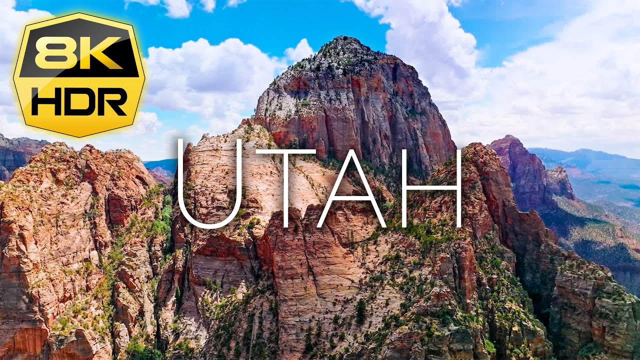 Utah, USA 8K HDR Ultra HD | Drone and Camera Footage - YouTube