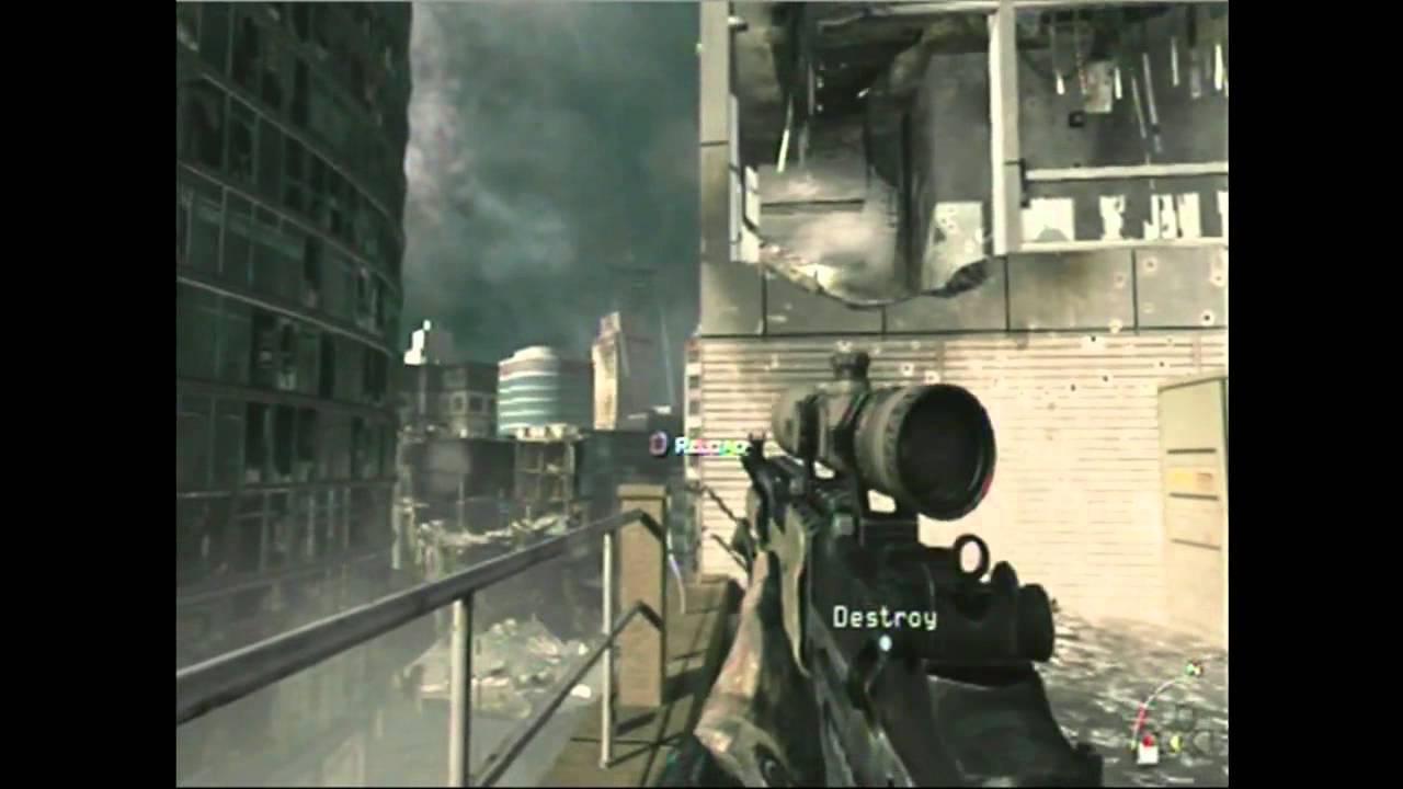 Rare animation in MW3 (PS3) - YouTube