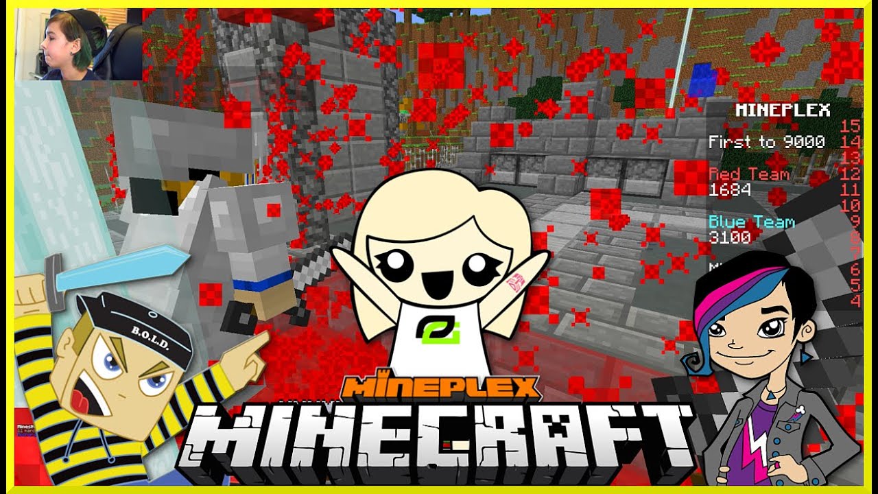 Minecraft - Dominate Mini Game with Gamer Chad Alan and Hannah Carr ...