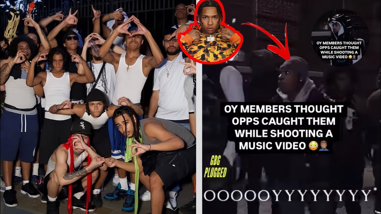 CAUGHT in the Moment OY Members Face Off Against Opps While Shooting A ...