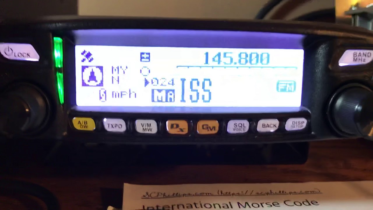 First Contact w/ International Space Station (NA1SS) !! - YouTube