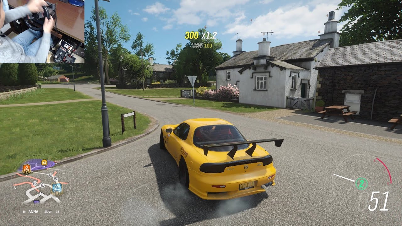 INITIAL D RX7 FD | FORZA HORIZON4 DRIFT G27 - YouTube