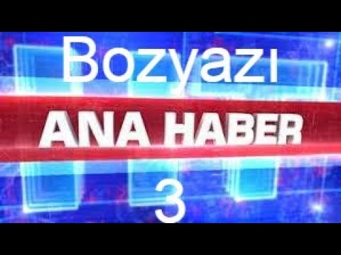 Bozyazı Ana Haber Bülteni 3