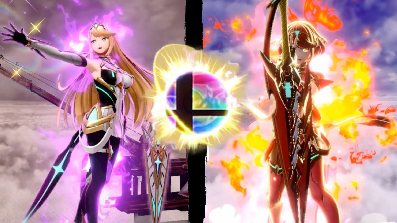 Homura/Hikari (Pyra/Mythra) Final Smash - BURNING SWORD/SACRED ARROW ...
