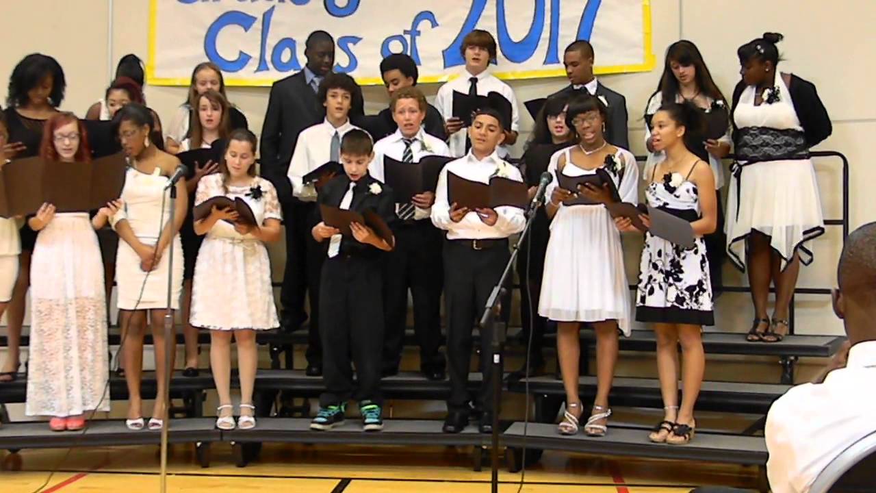 PFC Grabiarz Campus School - 8th Grade Music Ensemble - YouTube