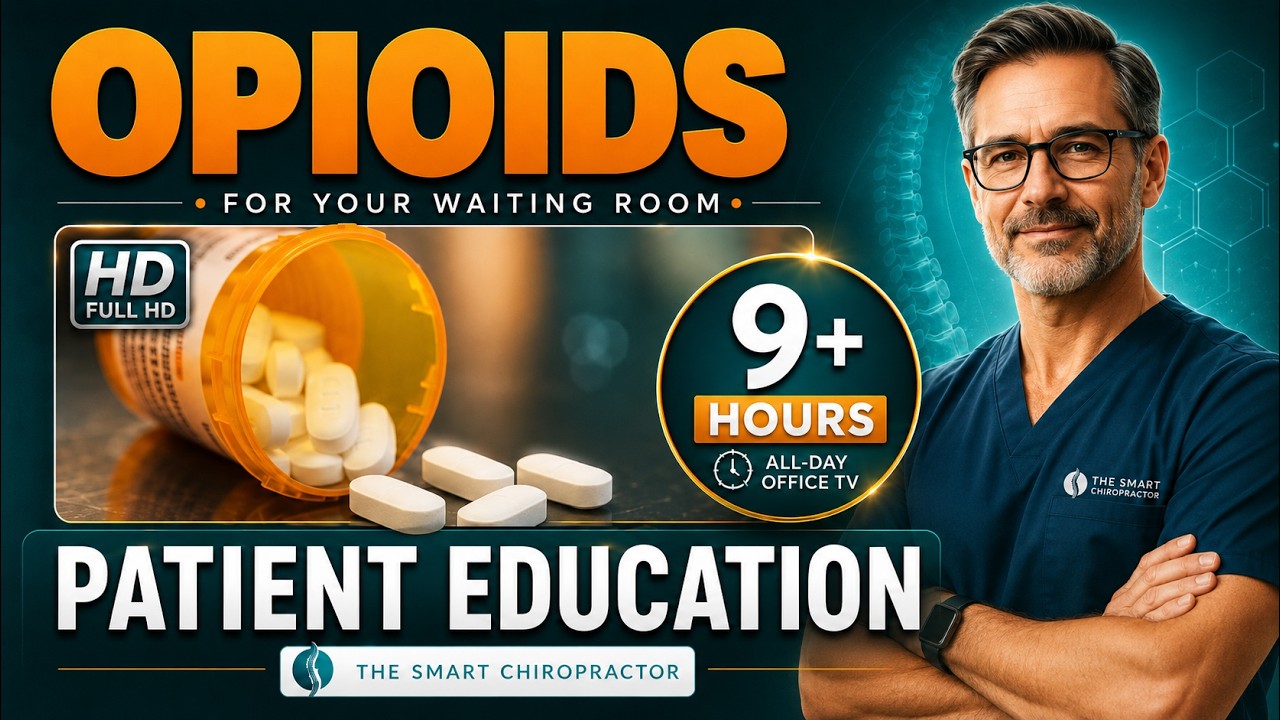 Opioids | Chiropractic Patient Education Video for Streaming in Your ...