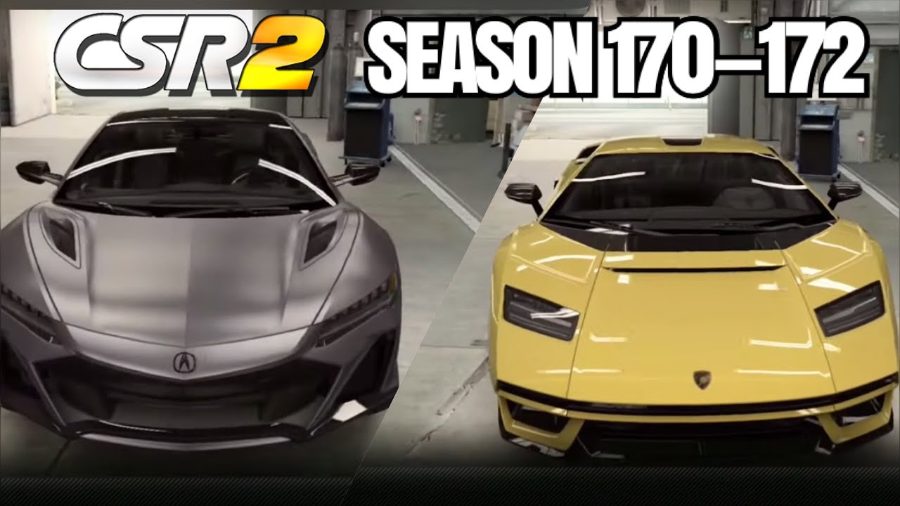 CSR2 Season 170—172 CARS - YouTube
