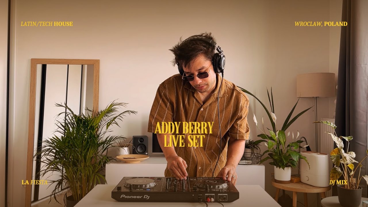Addy Berry - Live Set (Latin/Tech House Mix) - YouTube