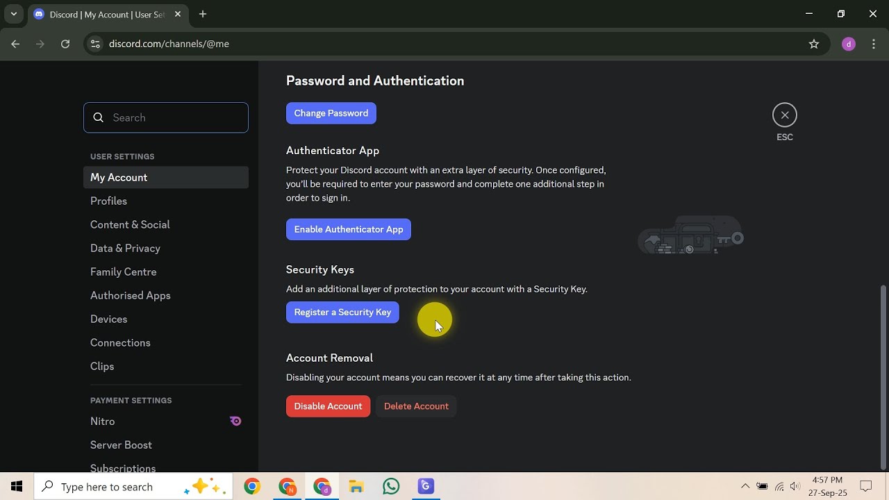 How To Enter Discord Backup Codes - YouTube
