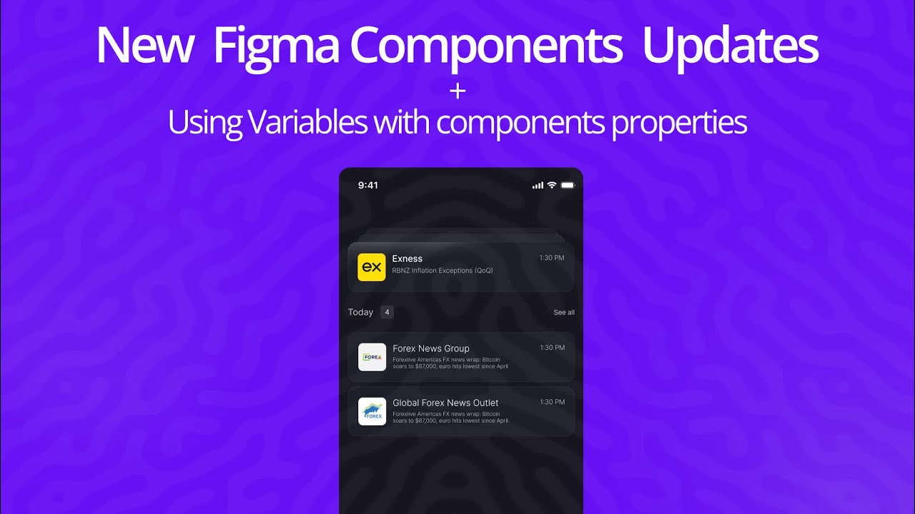 NEW Figma Components & Variables | New Features & How to Use Them! - YouTube