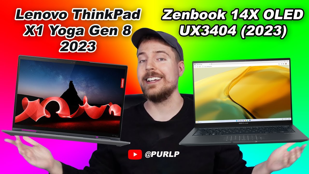 ThinkPad X1 Yoga Gen 8 vs Zenbook 14X OLED 2023 - YouTube