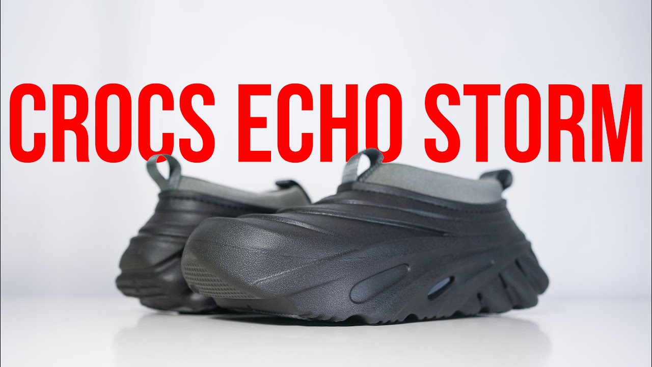 CROCS ECHO STORM | Unboxing, review & on feet - YouTube