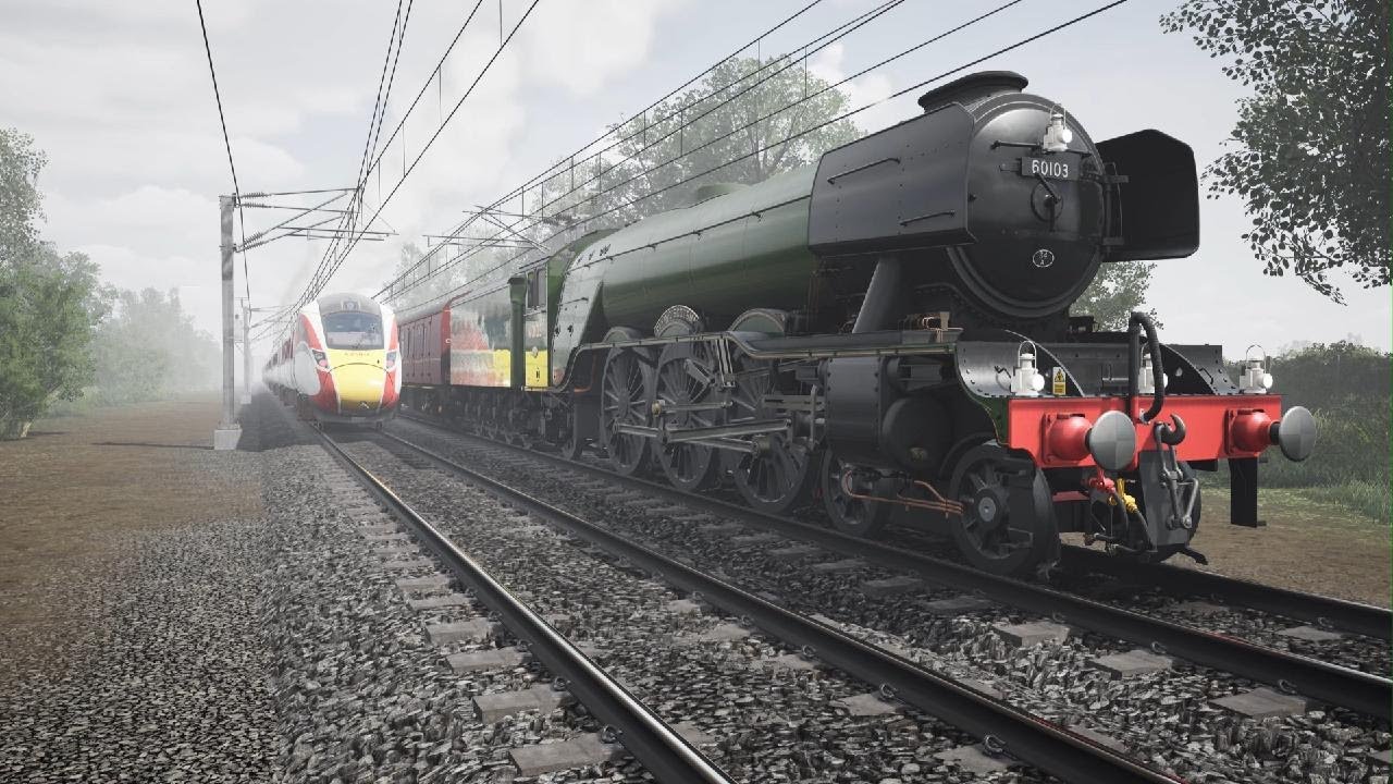 Train Sim World 4 A3 60103 "Flying Scotsman" Scenario/Mission 100 mph I ...