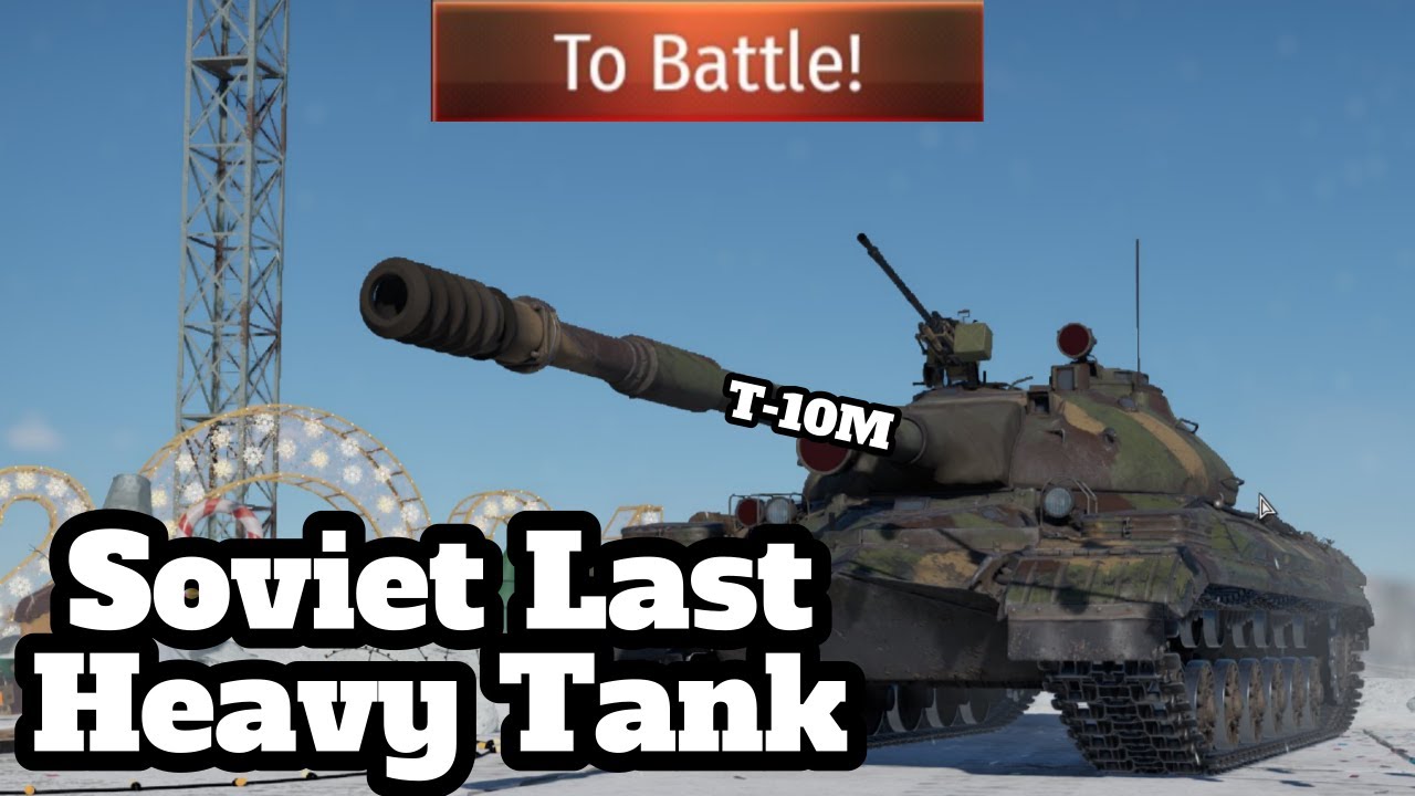 [warthunder] Soviet Last Heavy Tank 😎 | T-10M - YouTube