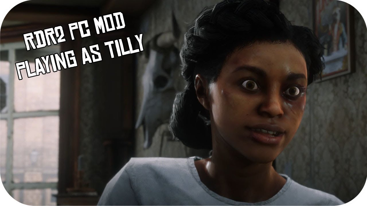 RDR2 PC MOD Playing as Tilly Jackson / Red Dead Redemption PC Mod - YouTube