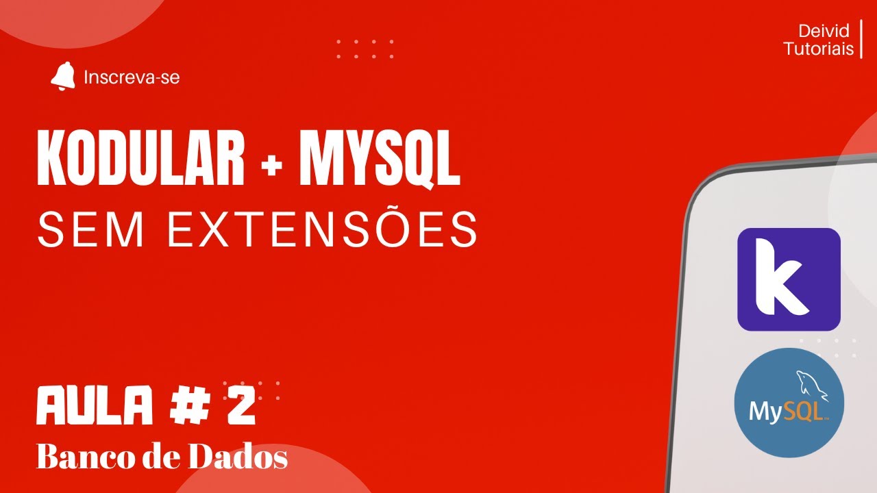 #2 Aula Kodular e MYSQL Banco de Dados - YouTube