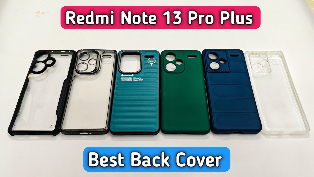 Best Back Cover For Redmi Note 13 Pro Plus Unboxing & Review | - YouTube