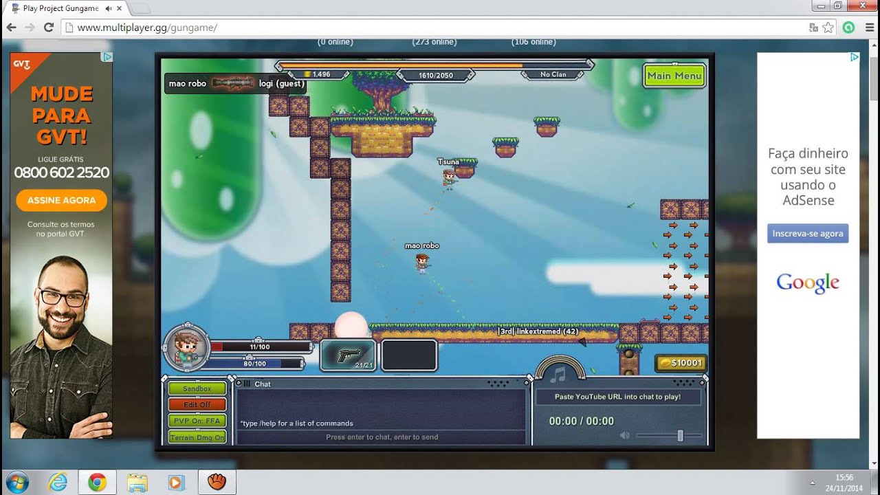 Como mudar de arma no project gungame - YouTube