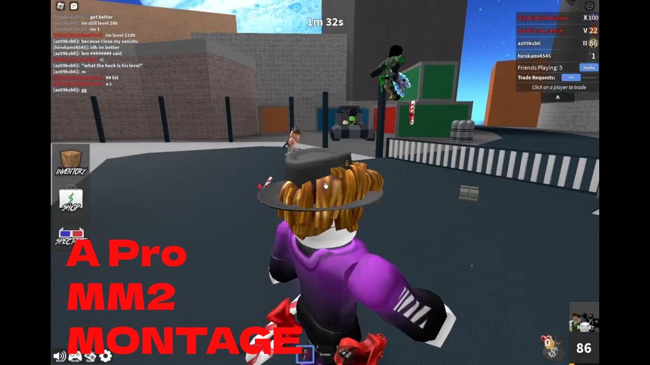 MM2 MONTAGE#9 (50 Sub Special)/INSANE FLICKS - YouTube