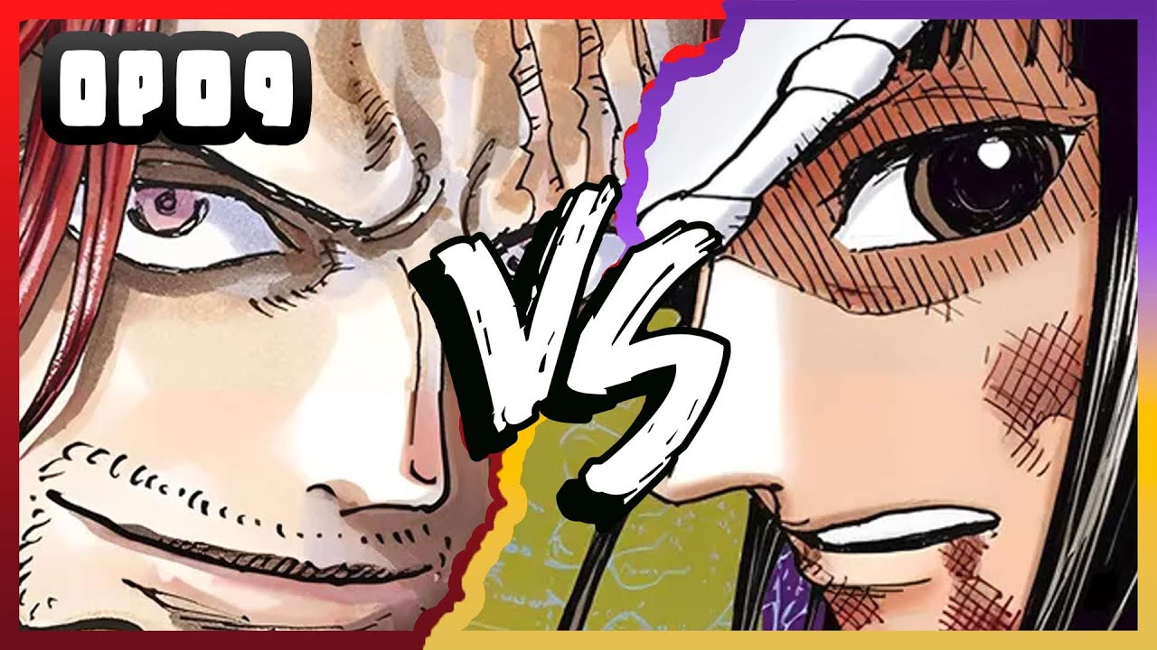 Red Shanks vs Purple-Yellow Robin [OP09] | One Piece TCG Gameplay ...