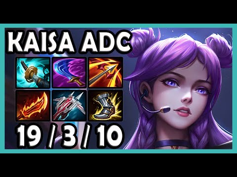 Kaisa vs Zeri (82% WIN RATE) (PENTA KILL) ADC - Korea Master Patch 13. ...