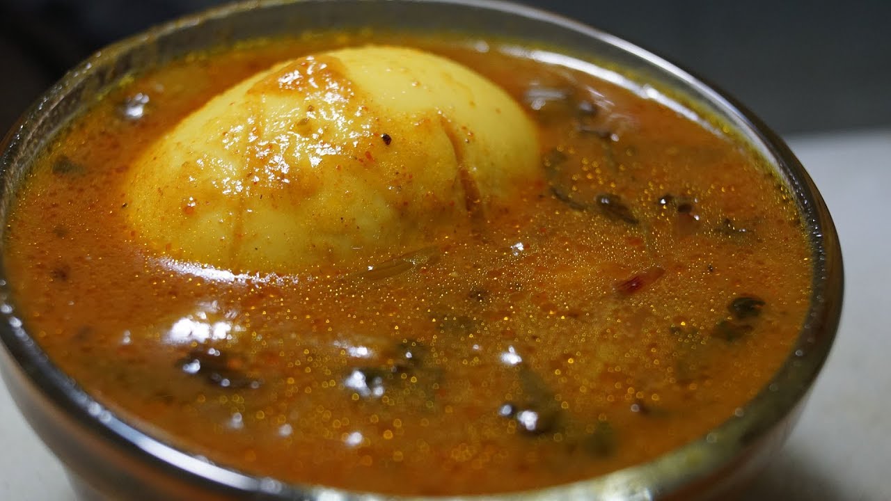 Egg Pulusu - Kodi Guddu Pulusu - YouTube