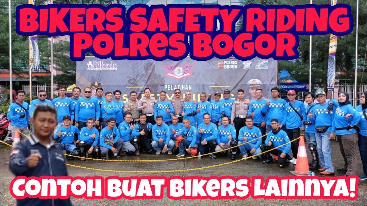BIKERS SAFETY RIDING POLRES BOGOR ‼️ Ini contoh buat Bikers lainnya ...