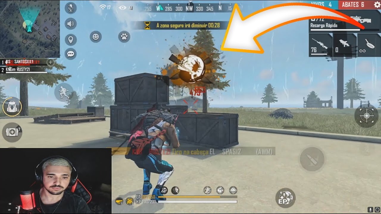 ALGUMÉM precisa PARAR LOUD_BAK, MELHOR AW(FREE FIRE) - YouTube