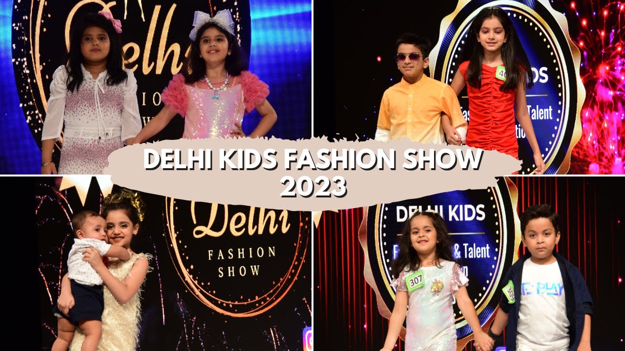Delhi Kids Fashion Show Teaser | Alroz Aviation Institute - YouTube