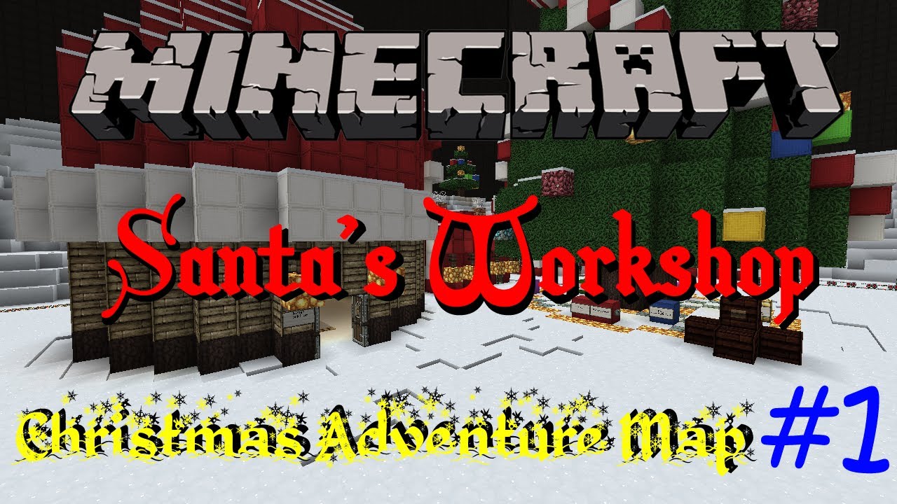 Minecraft: Santa's Workshop #1 (Christmas Adventure Map) [NL] (HD) - YouTube