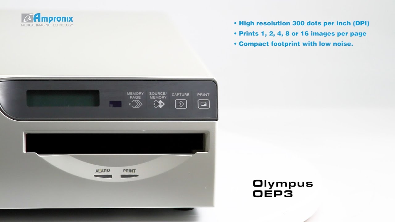 Olympus OEP3 (OEP-3) Color Video Printer Sales | Service | Repair | Exchange | Replacement - YouTube
