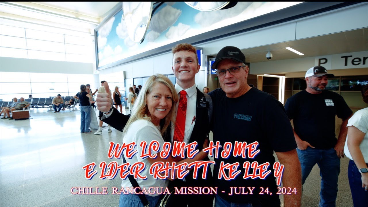 Welcome Home Elder Kelley || Missionary Homecoming || Chile Rancagua ...