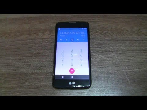 LG K7 Incoming Call