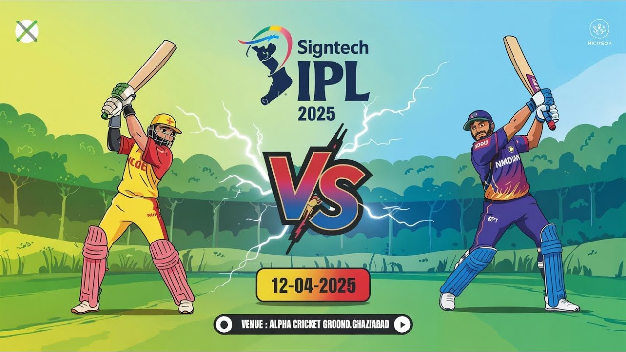 Live -NCC -Kolkata Knight Riders VS Royal Challengers Bangalore || SIGNTECH NCC IPL 2025 | - YouTube