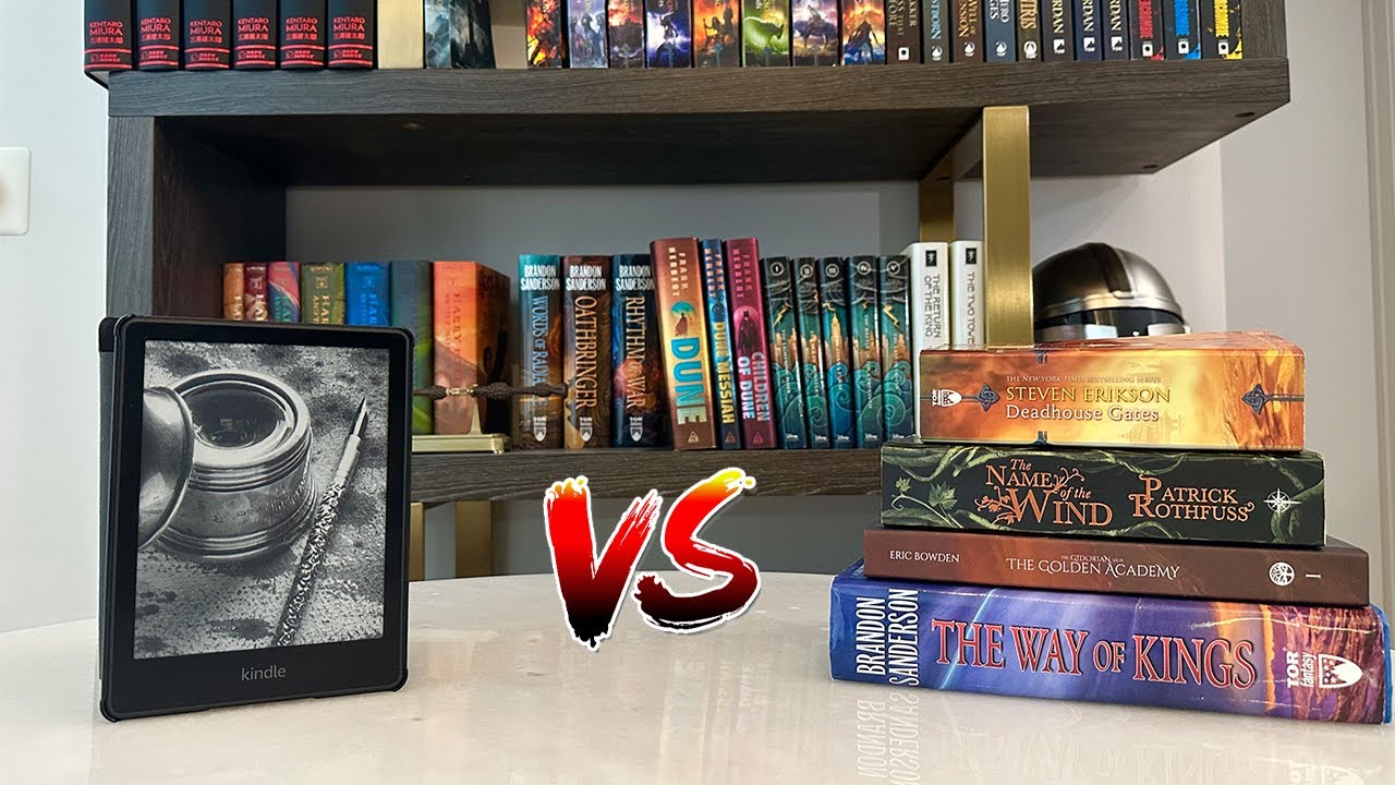 Kindle vs. Paperback: Which is Better? - YouTube