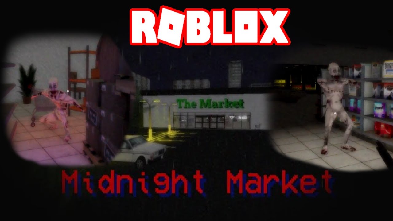 GAMAU LAGI DAH GW SHIFT MALEM... NGERI BANGAT TAPI KOK.... - ROBLOX MIDNIGHT MARKET - YouTube